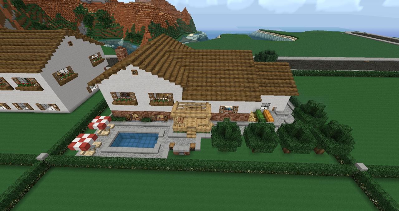 Split Level House - Furnished Minecraft Map