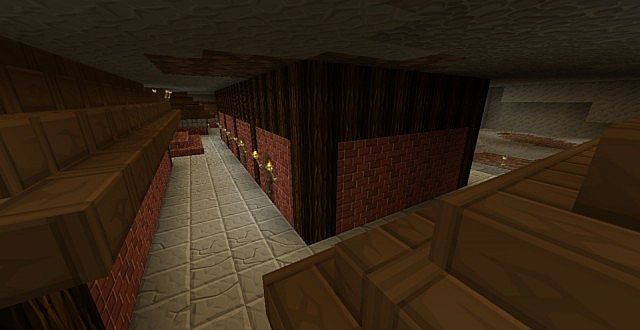 Underground village Minecraft Map