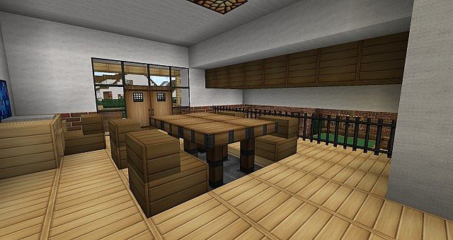 Split Level House - Furnished Minecraft Map