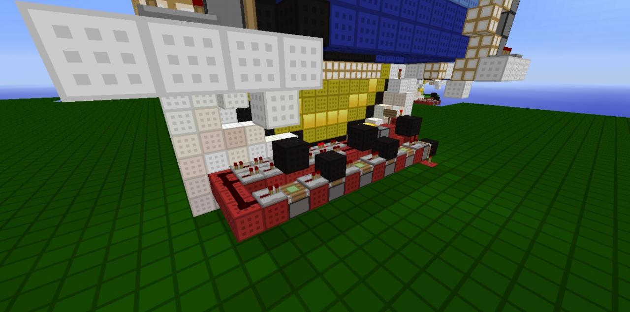 3D Clock that works!! Minecraft Map