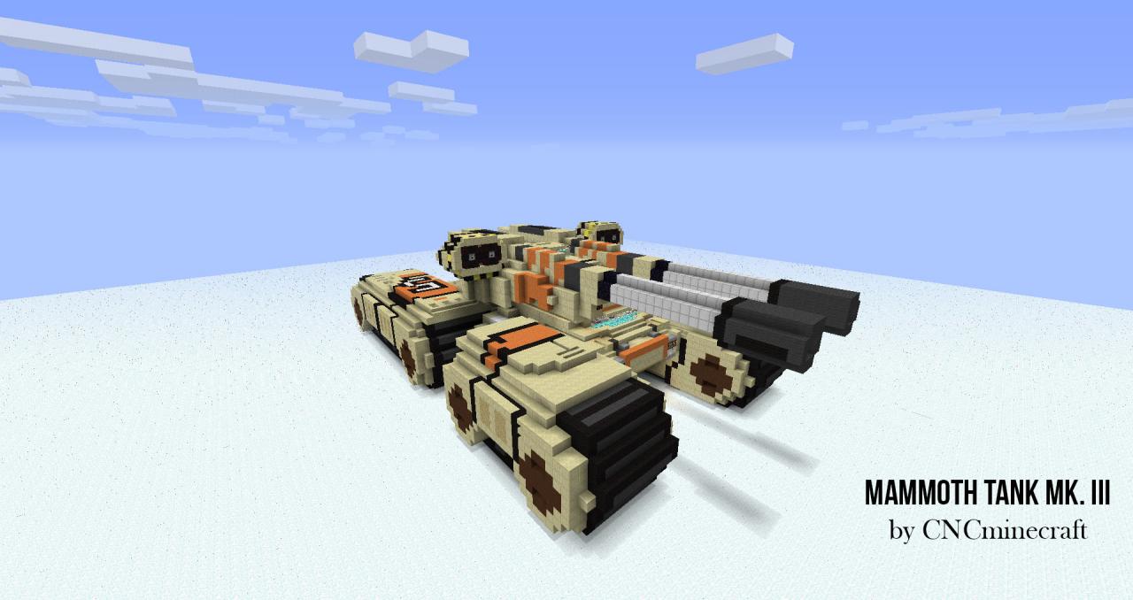 The Mammoth MK. III Minecraft Map