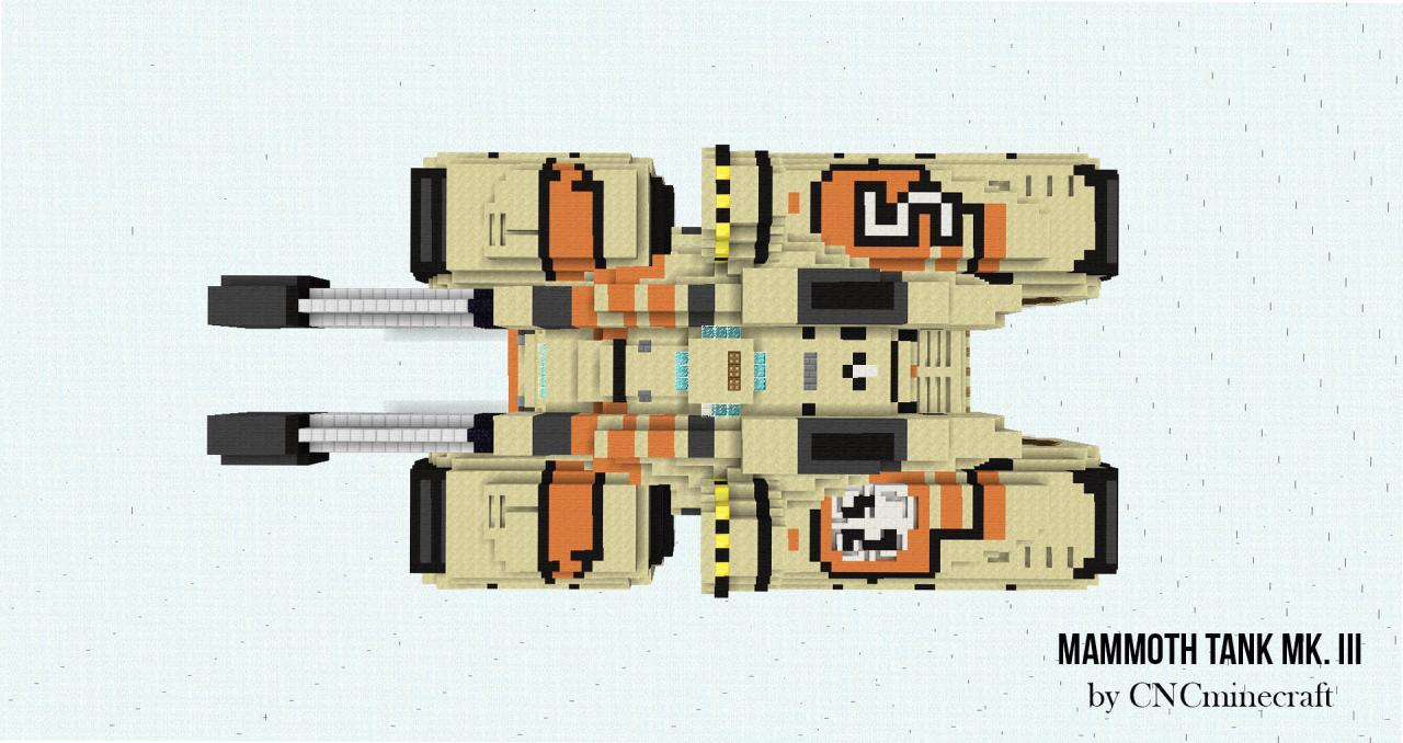The Mammoth MK. III Minecraft Map
