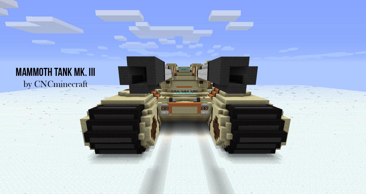 The Mammoth MK. III Minecraft Map
