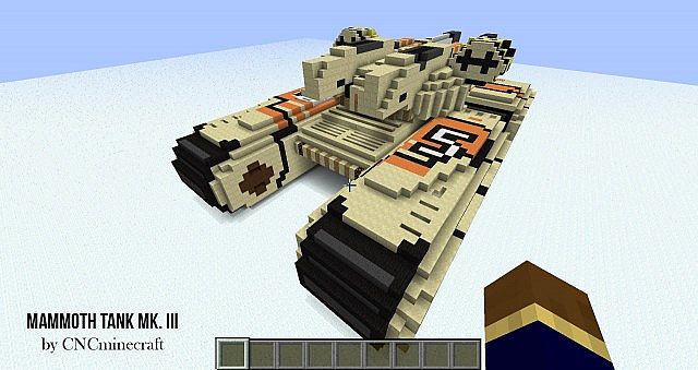 The Mammoth MK. III Minecraft Map