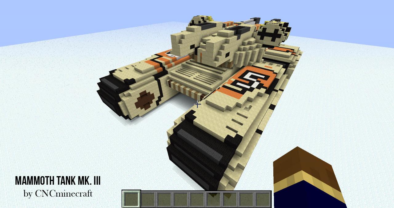 The Mammoth MK. III Minecraft Map