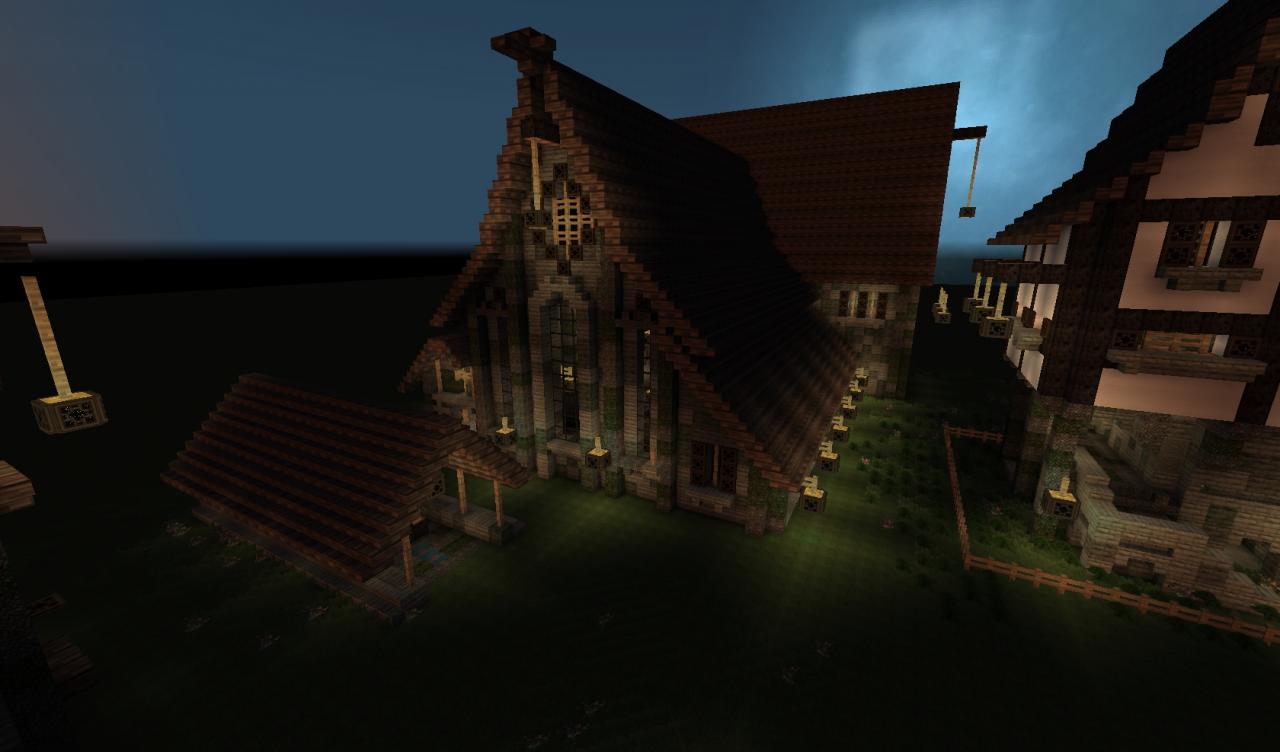 Medieval fantasy building bundle Minecraft Map