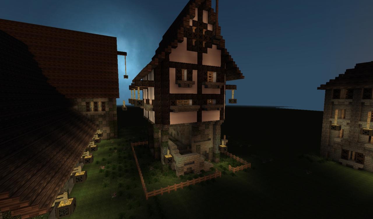Medieval fantasy building bundle Minecraft Map