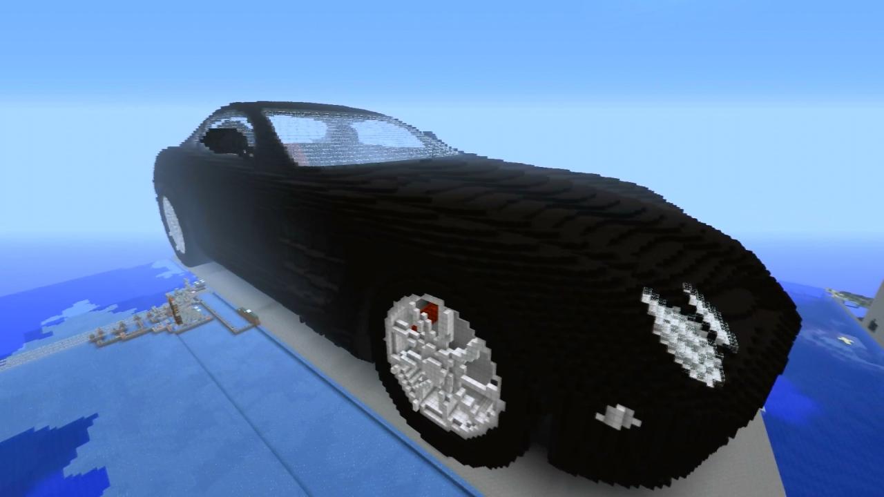 Huge 3D Car Show (15 cars done) Minecraft Map