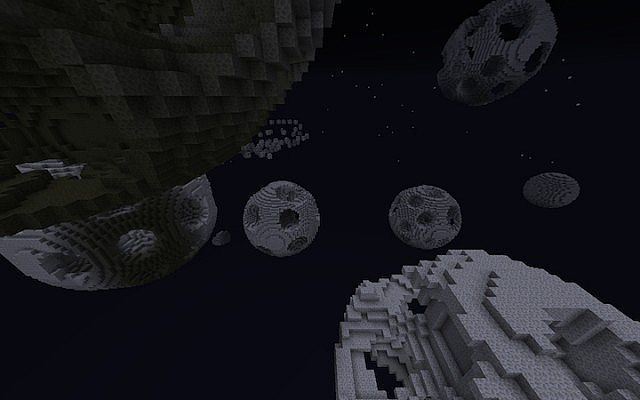 Space Moons Minecraft Map