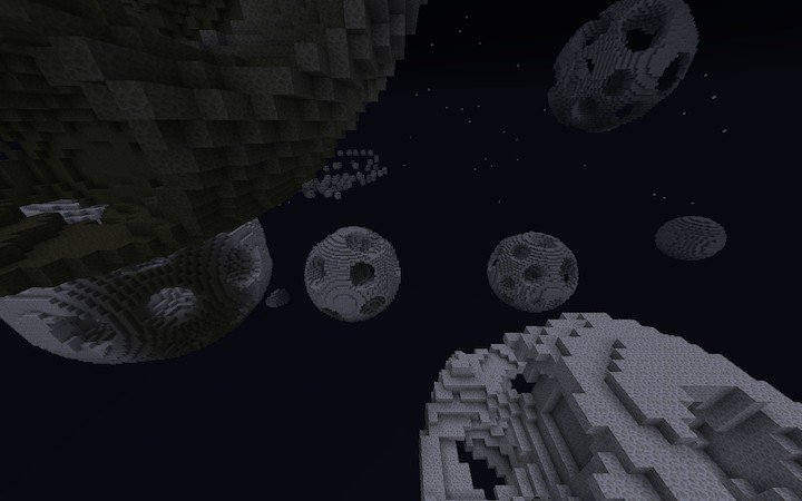 Space Moons Minecraft Map