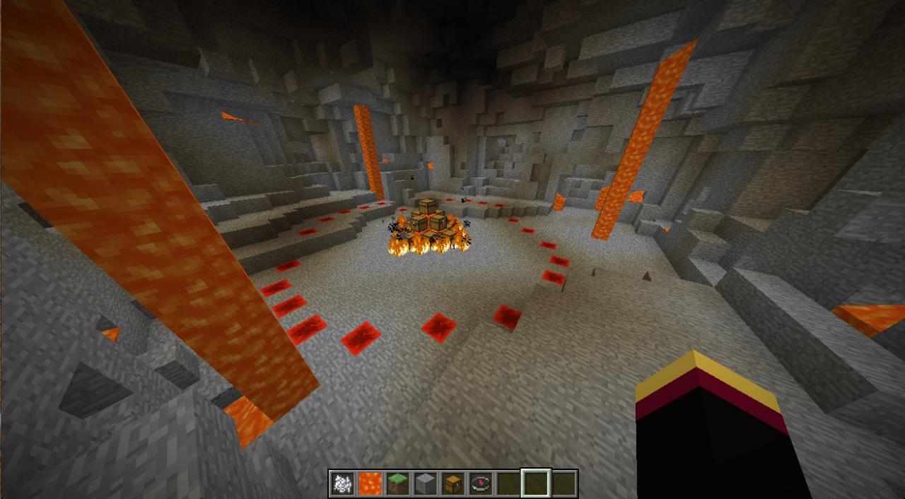 Hunger Caves Minecraft Map