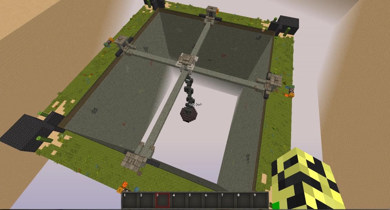 Minecraft Minigame 4 man Brawl Minecraft Map