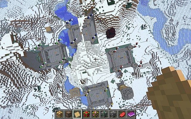 The Wars mod pvp Minecraft Map