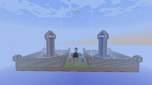CTF map Castle Defence Minecraft Map