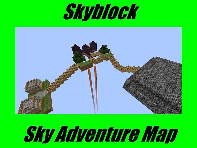 Skyblock Sky Adventure Map Minecraft Map