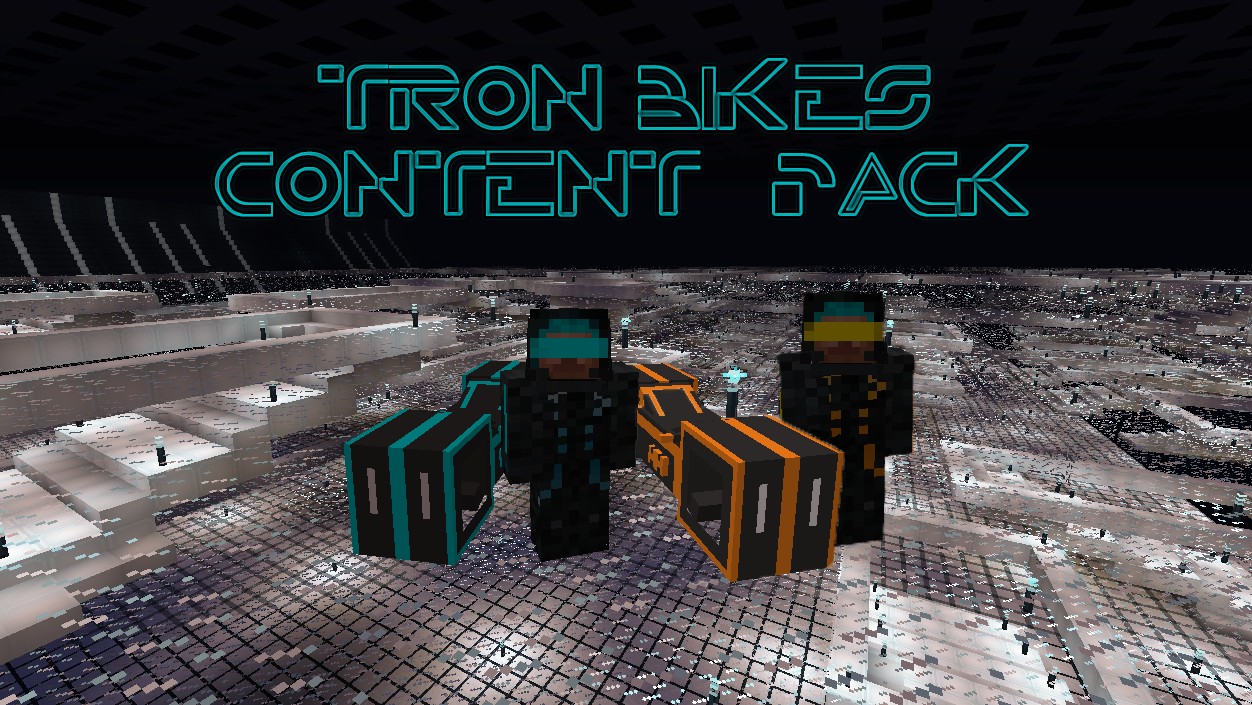 [1.5.2] Tron Bikes Content Pack for Flan's Mod Minecraft Mod