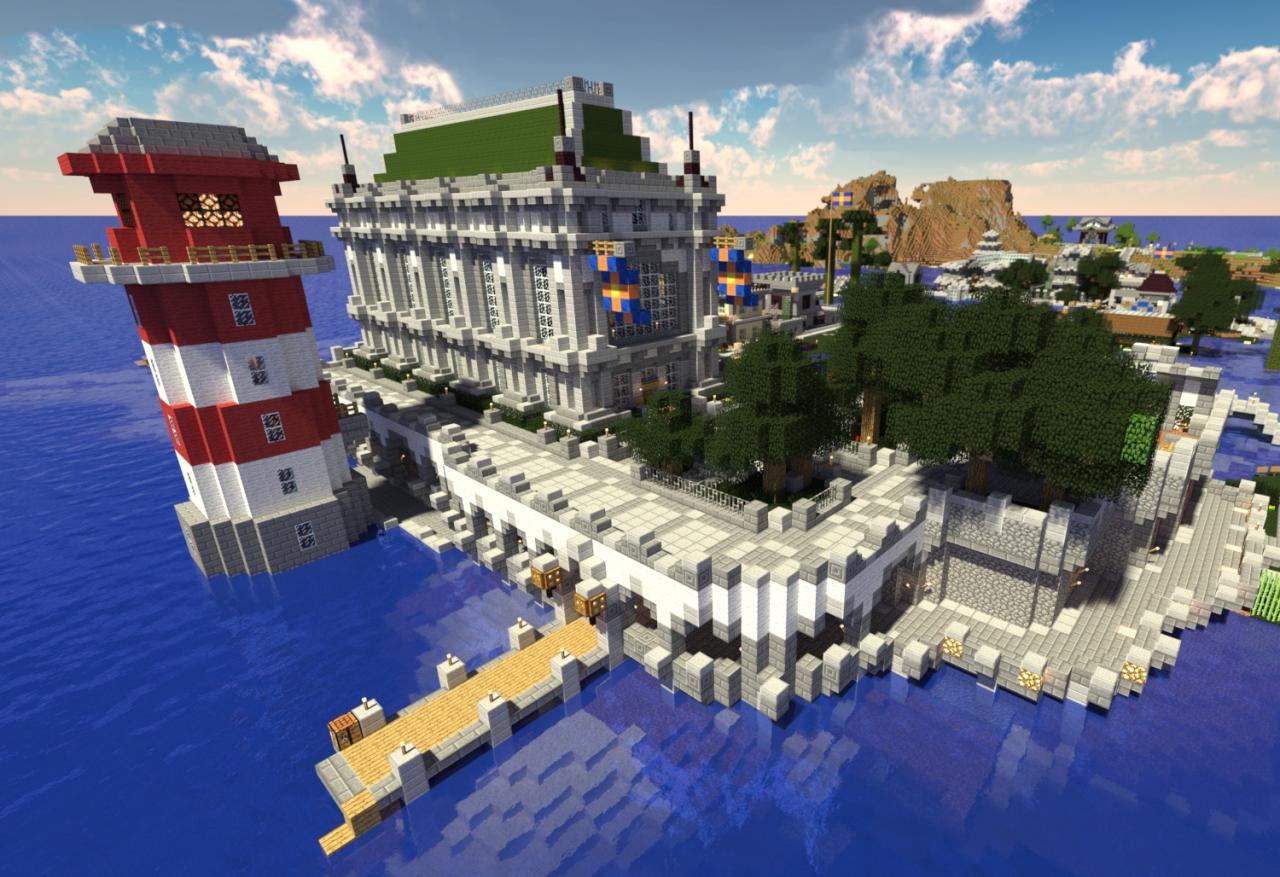 The Grand Library of Rapture Minecraft Map