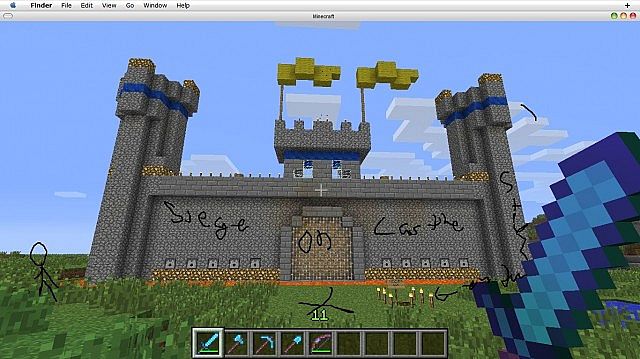 Siege On Castle Steve! Minecraft Project