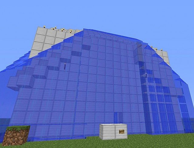 Water Walled House Minecraft Map