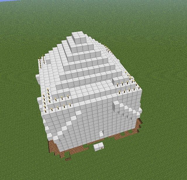 Water Walled House Minecraft Map