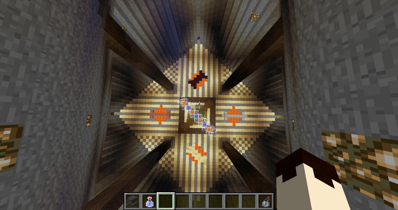 Arena for up to 4 players (doubles as a mob arena sorta) Minecraft Map