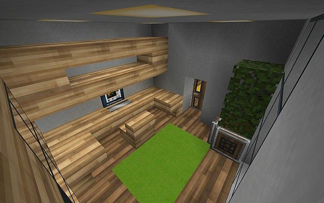 |Bone| Modern House Minecraft Map