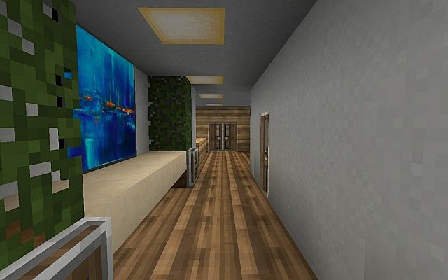 |Bone| Modern House Minecraft Map