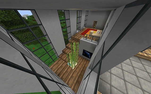 |Bone| Modern House Minecraft Map