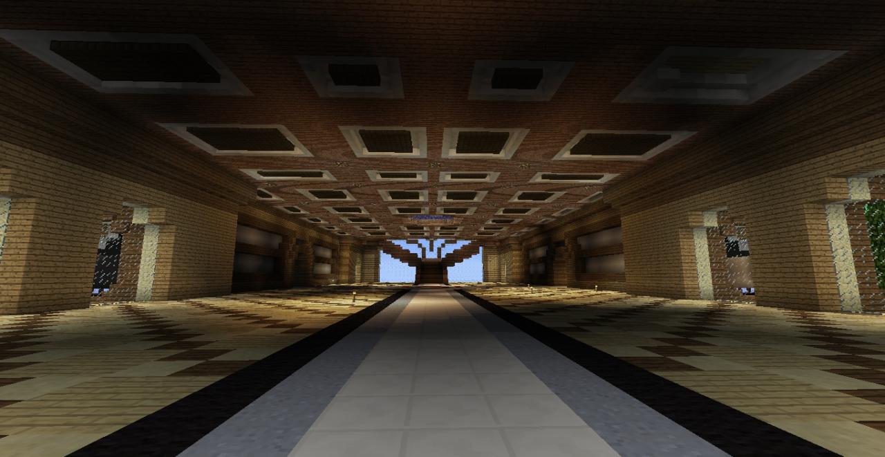 hourglass manor Minecraft Map