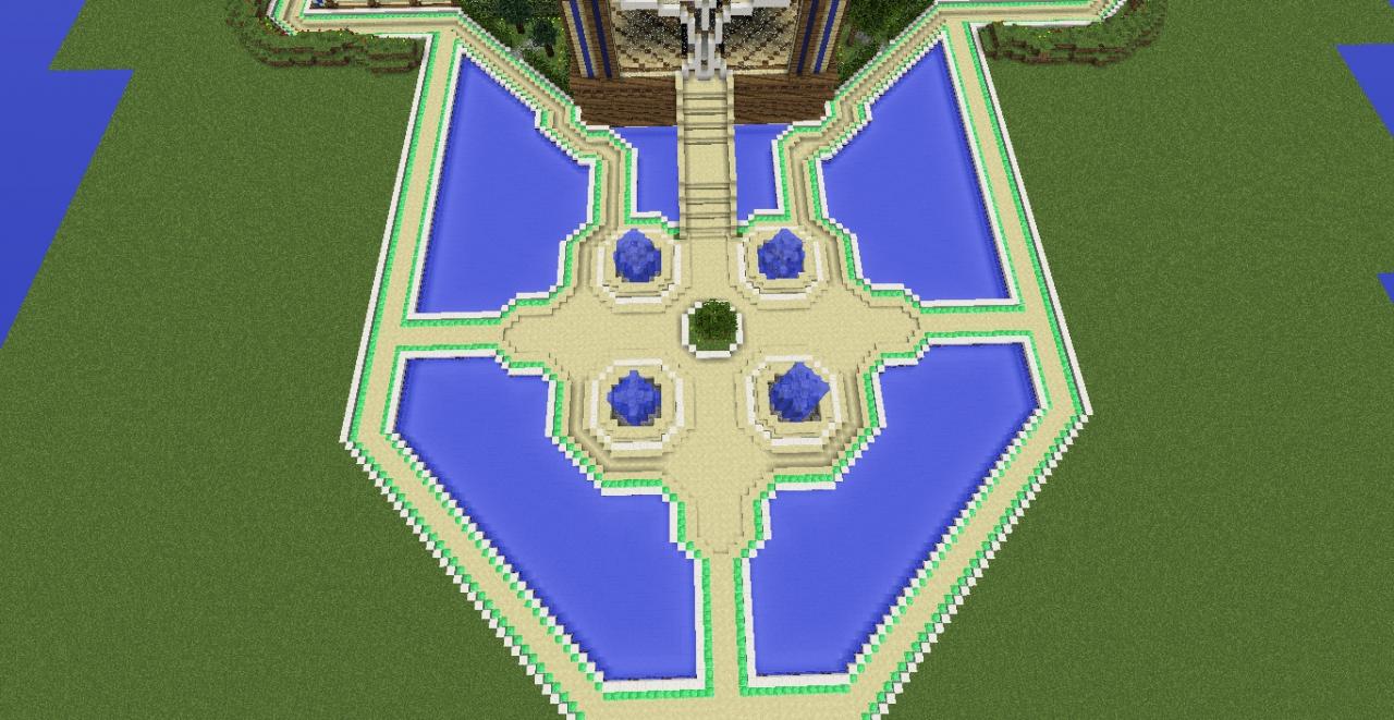 hourglass manor Minecraft Map