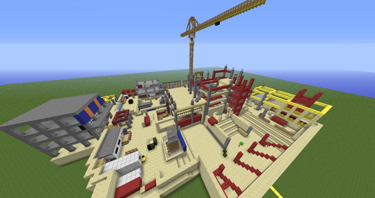 Minecraft: Dome and Hardhat from MW3 Minecraft Map