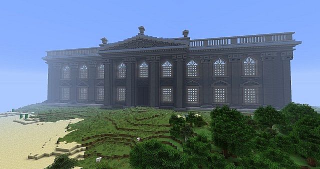 Cambridge U. Senate house Minecraft Map