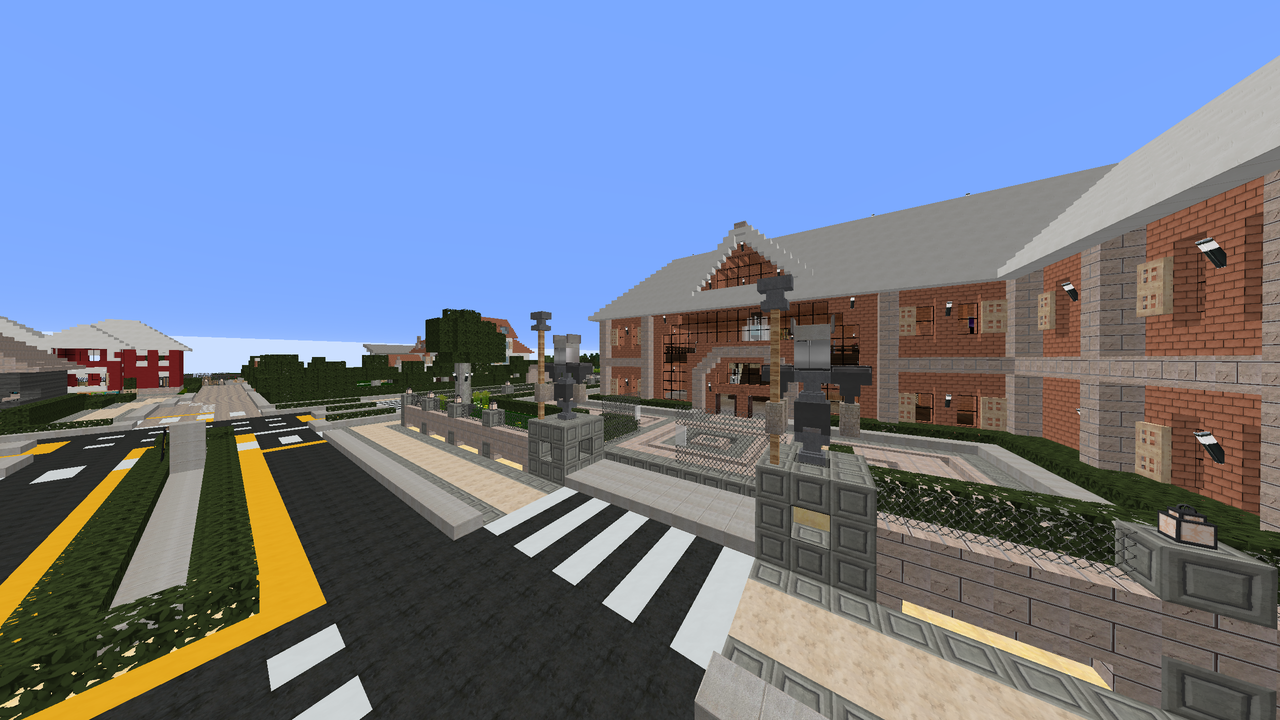 Realistic modern city Minecraft Map