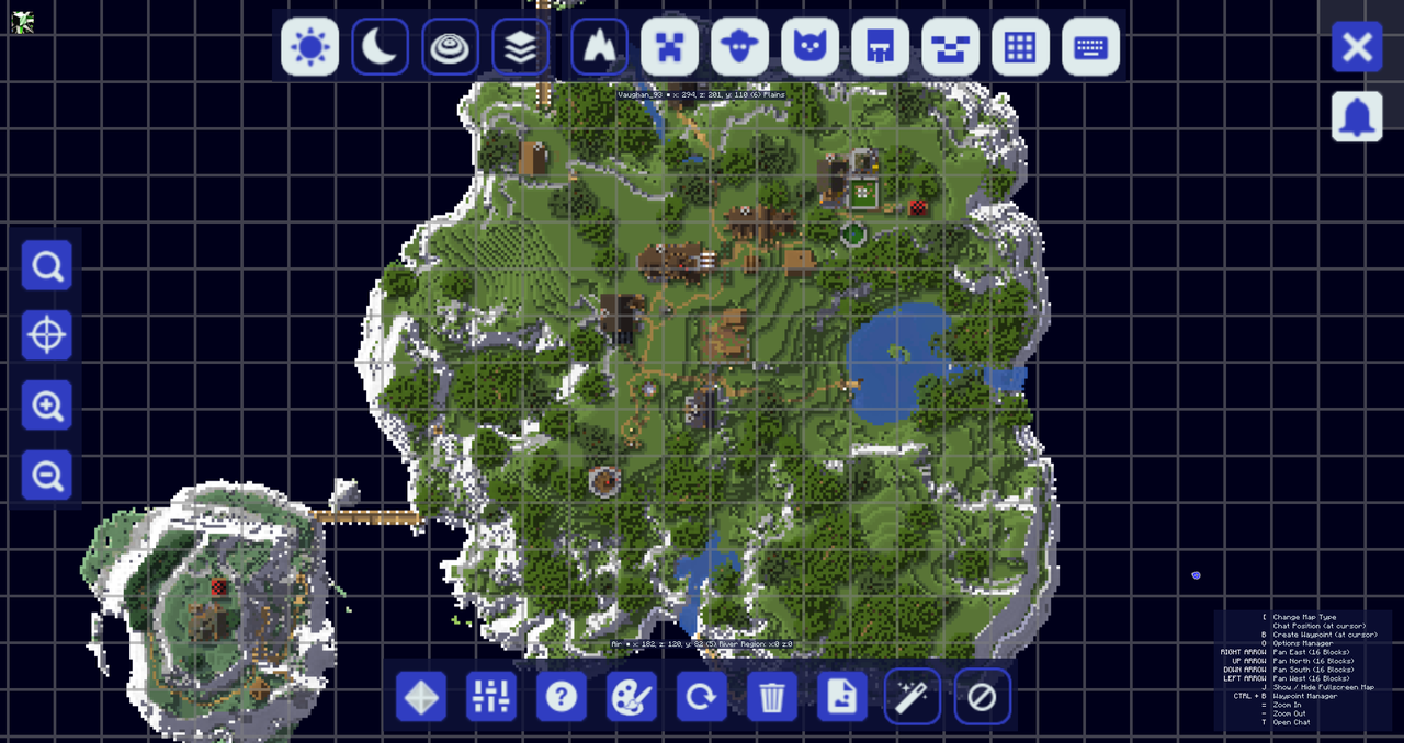 Files Journeymap Server Mods Projects Minecraft