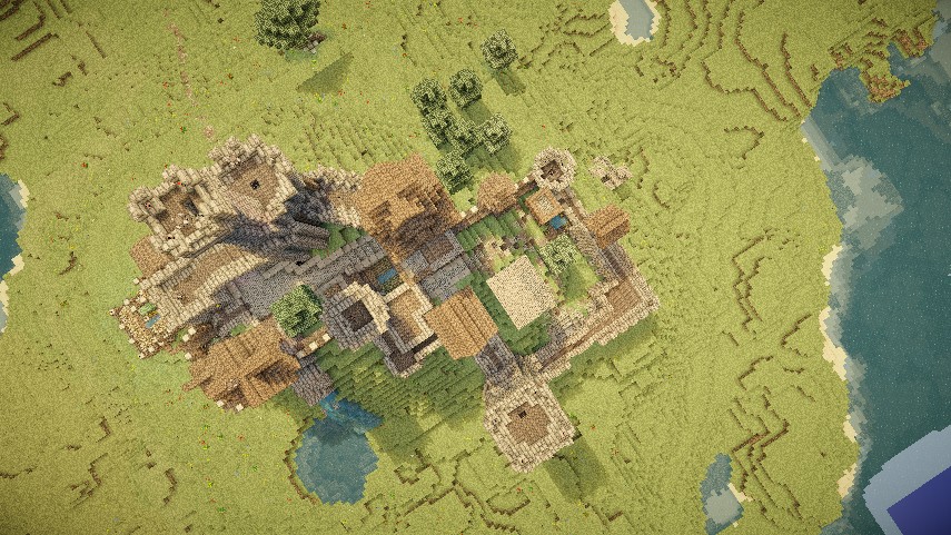 Medieval Outpost Minecraft Map