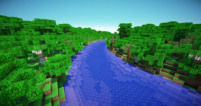 Rainforest River Minecraft Map