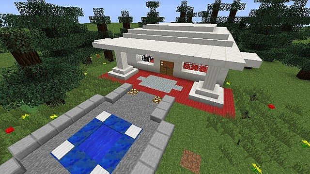 Quartz House Minecraft Map