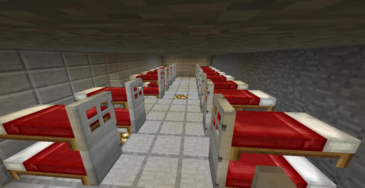 Underground base CTF map Minecraft Map