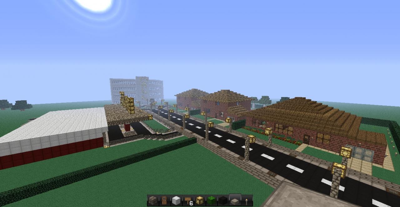town Minecraft Map