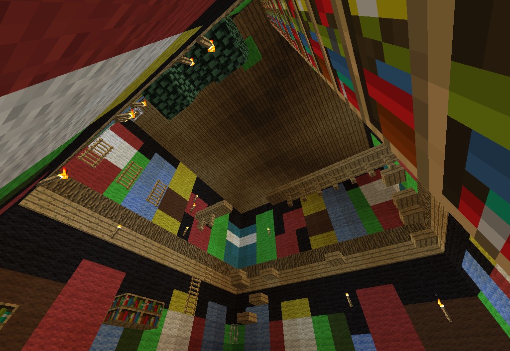 the 4 team war Minecraft Map