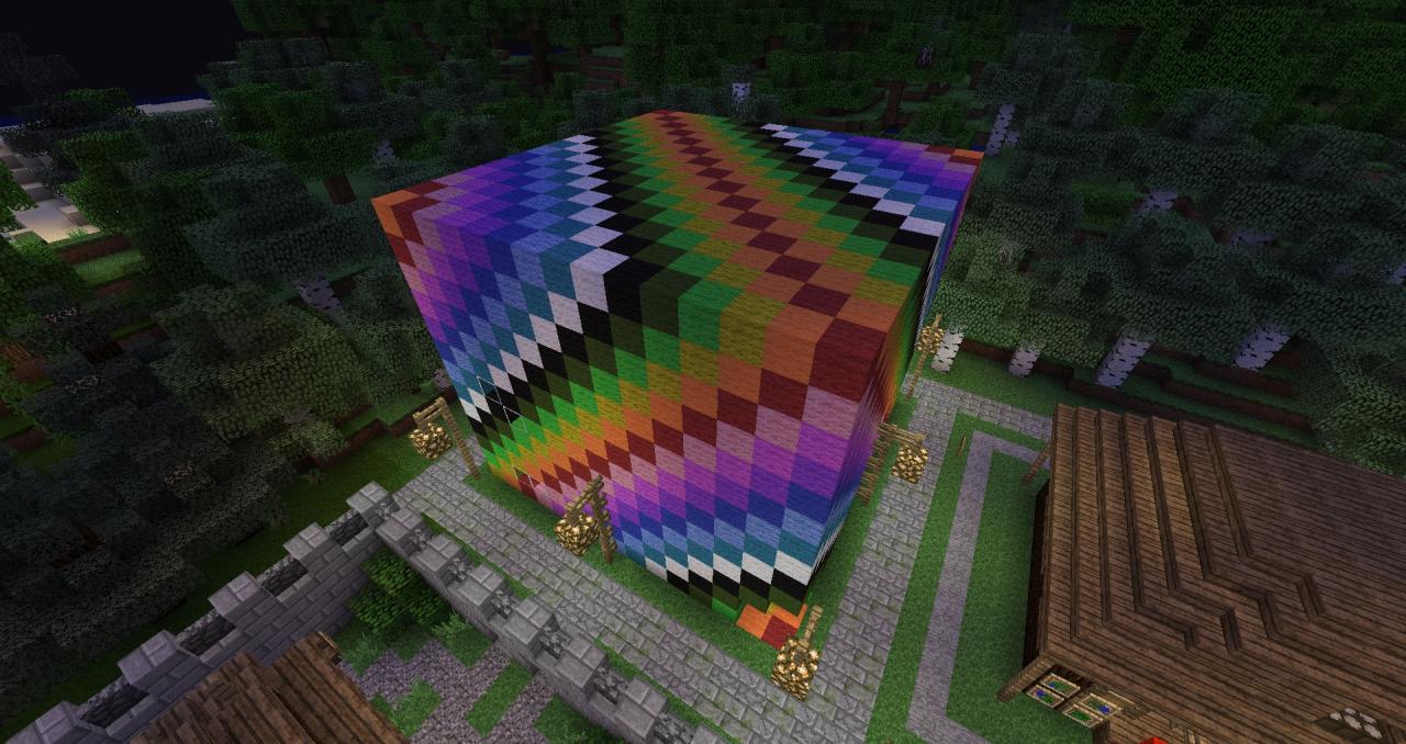 Color Cube ~ 1 home idea Minecraft Map