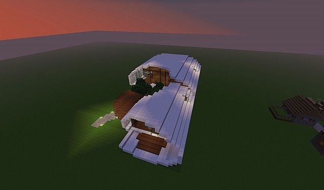 Modern House - Shell house Minecraft Map