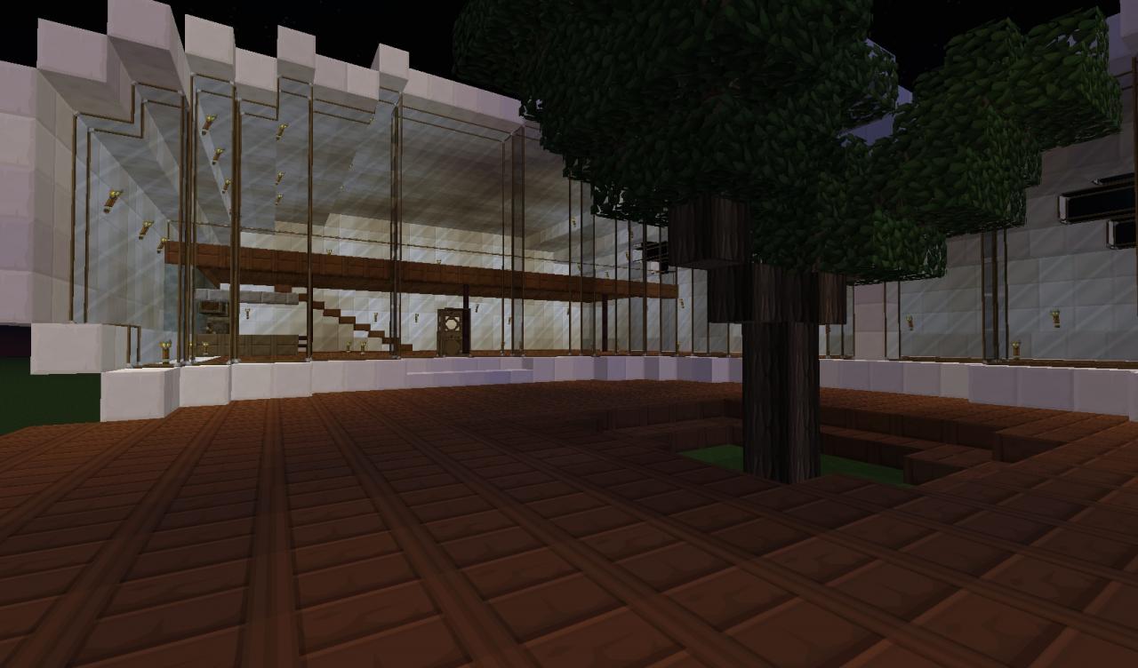Modern House - Shell house Minecraft Map