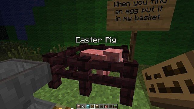 Easter Egg Hunt Minecraft Mini-Game Minecraft Map