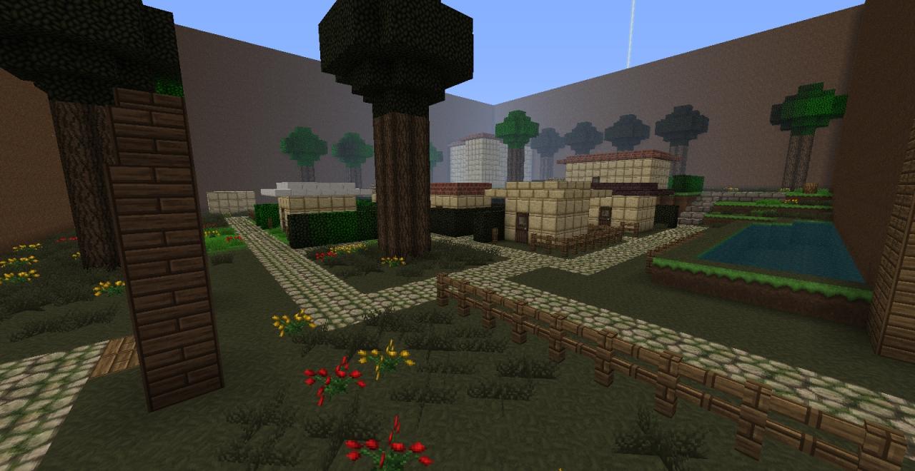 =TF2= VS Saxton Hale: Kakariko Minecraft Map