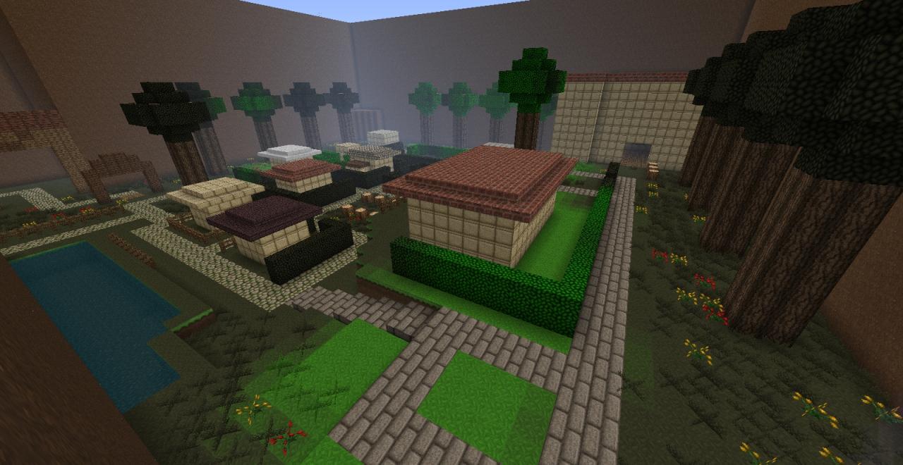 =TF2= VS Saxton Hale: Kakariko Minecraft Map