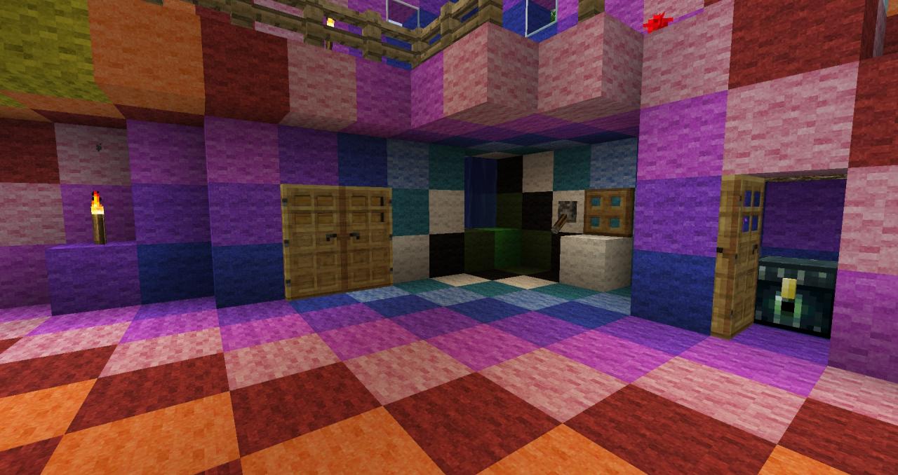 Color Cube ~ 1 home idea Minecraft Map