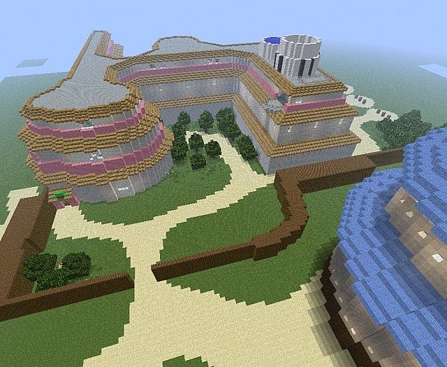 Naruto Konoha / Mineruto Minecraft Map