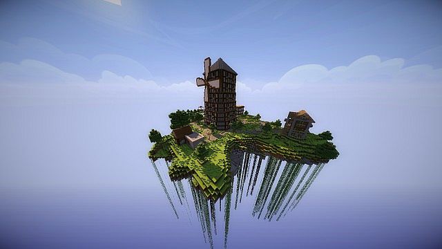 Flying Island Minecraft Map