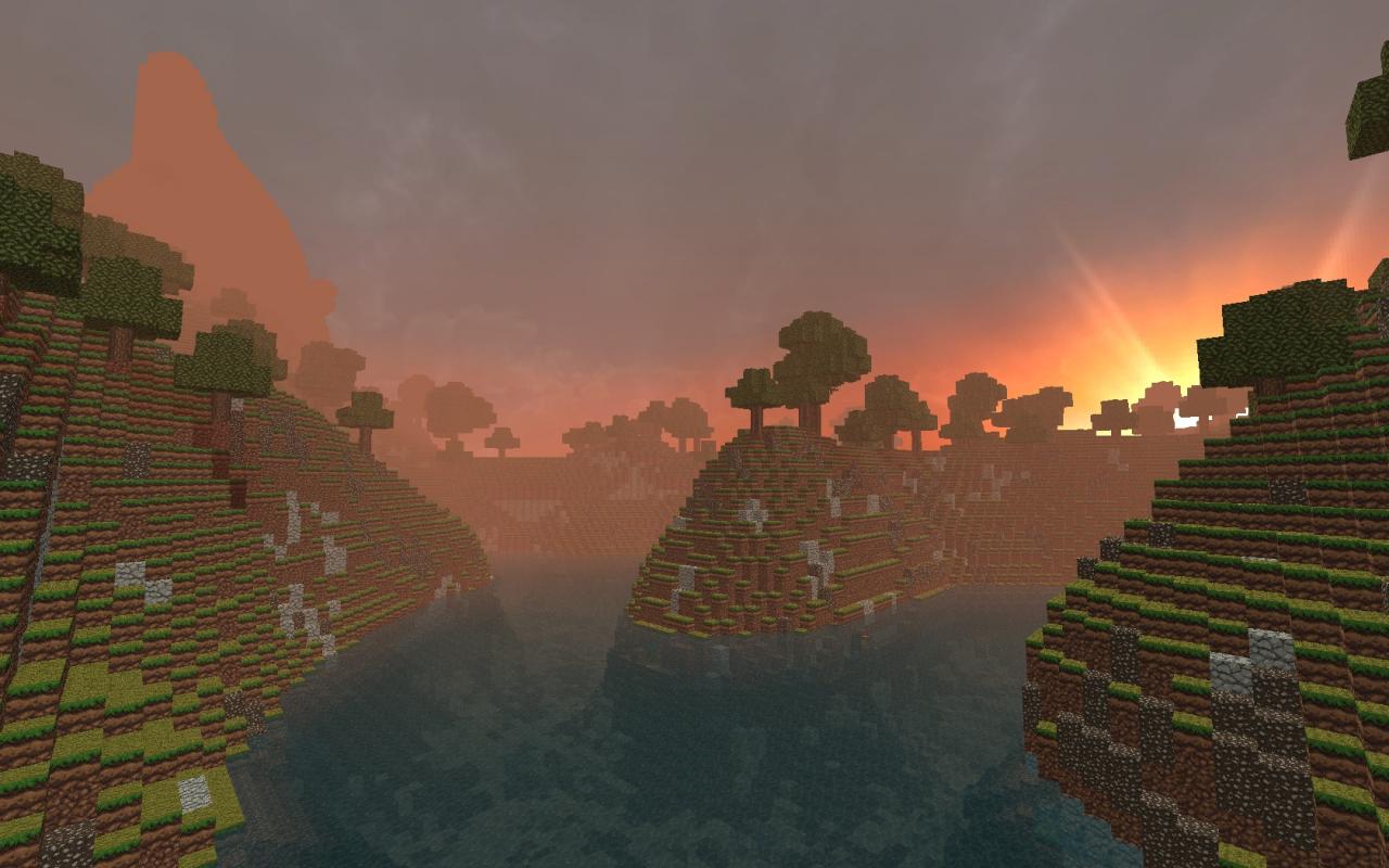 Riversea - Flowing water // Landscape // WITH DOWNLOAD Minecraft Map